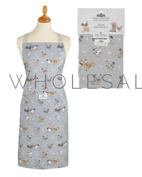 Hen House Lane 100% Cotton Apron With Pocket by Cooksmart - Lord ...