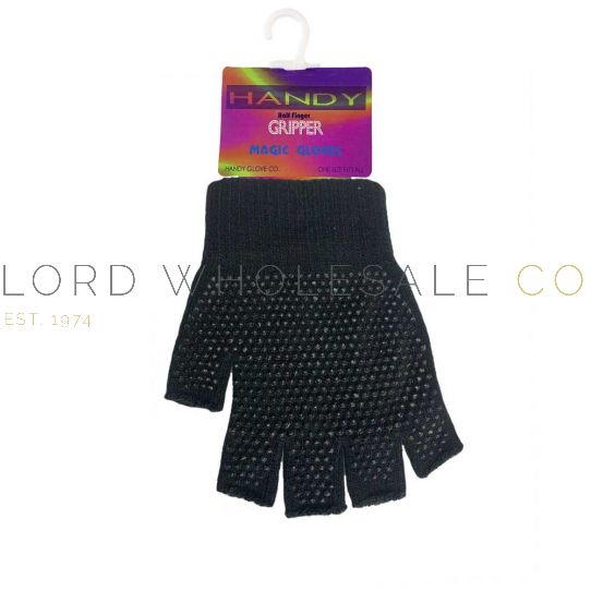 Adults Magic Gripper Gloves Fingerless - Lord Wholesale Co